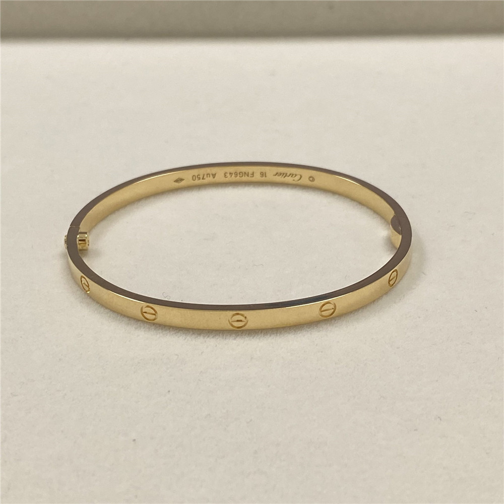 Replica Cartier Love Bracelet 18K Yellow Gold Small Model - Design Your ...